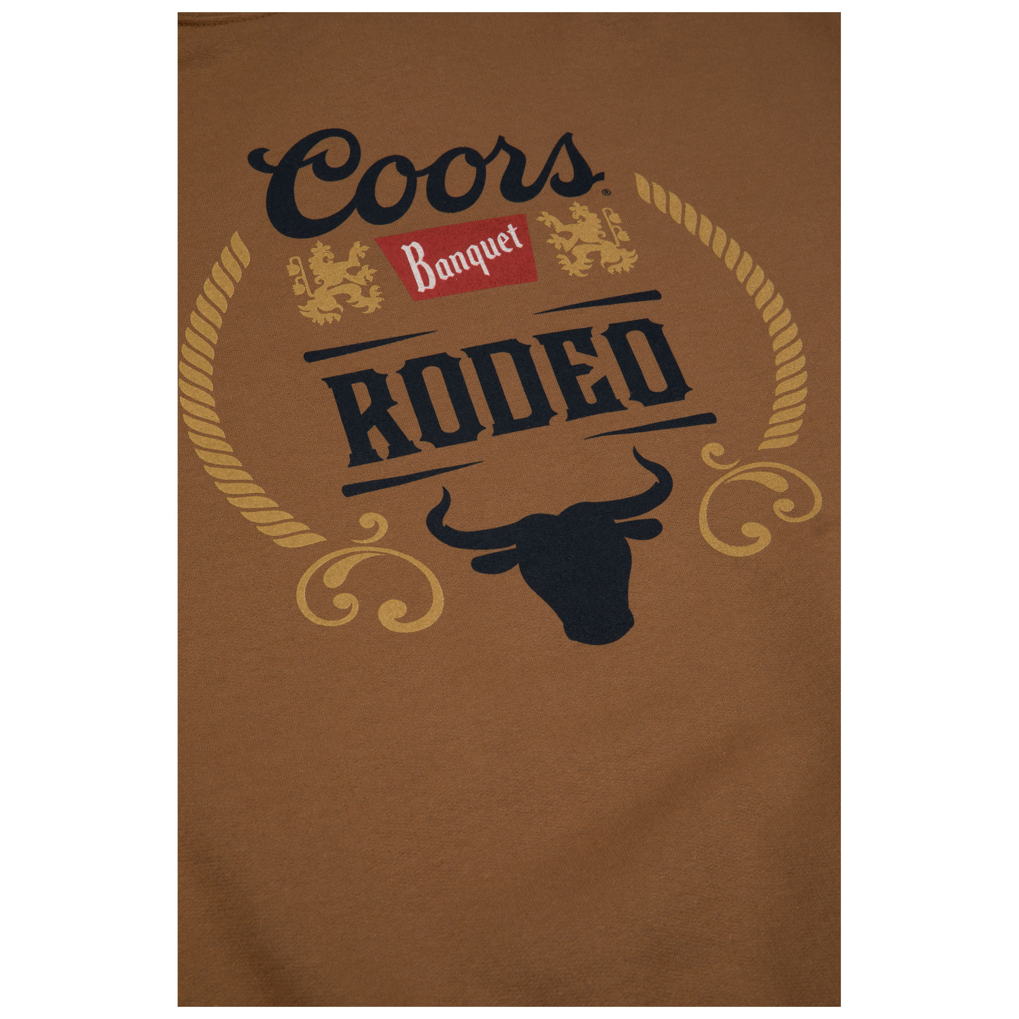 Coors Banquet Rodeo Front and Back Print Pullover Hoodie
