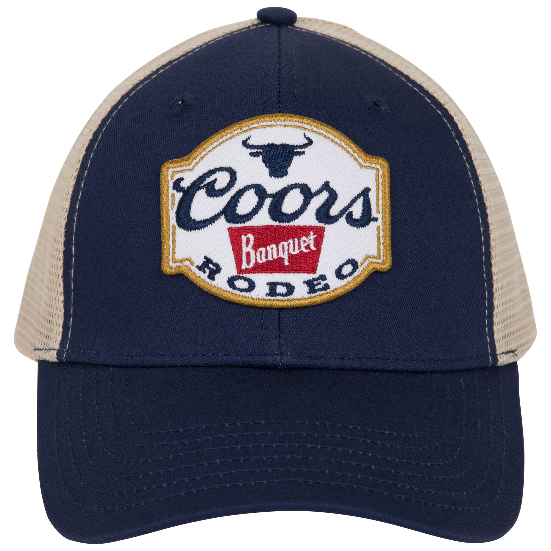 Coors Banquet Rodeo Logo Navy Colorway Adjustable Trucker Hat
