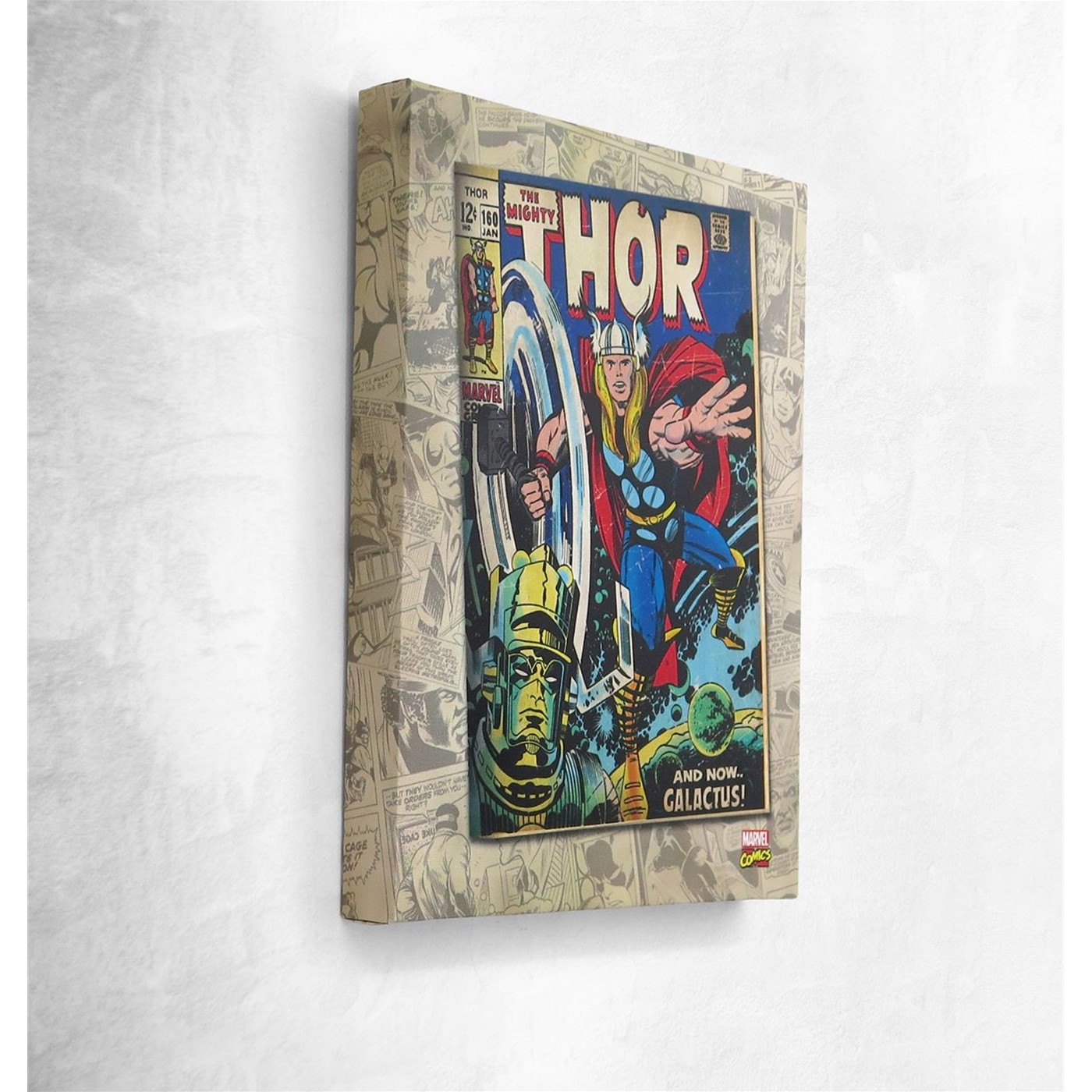 Thor Cosmic Artwork Canvas