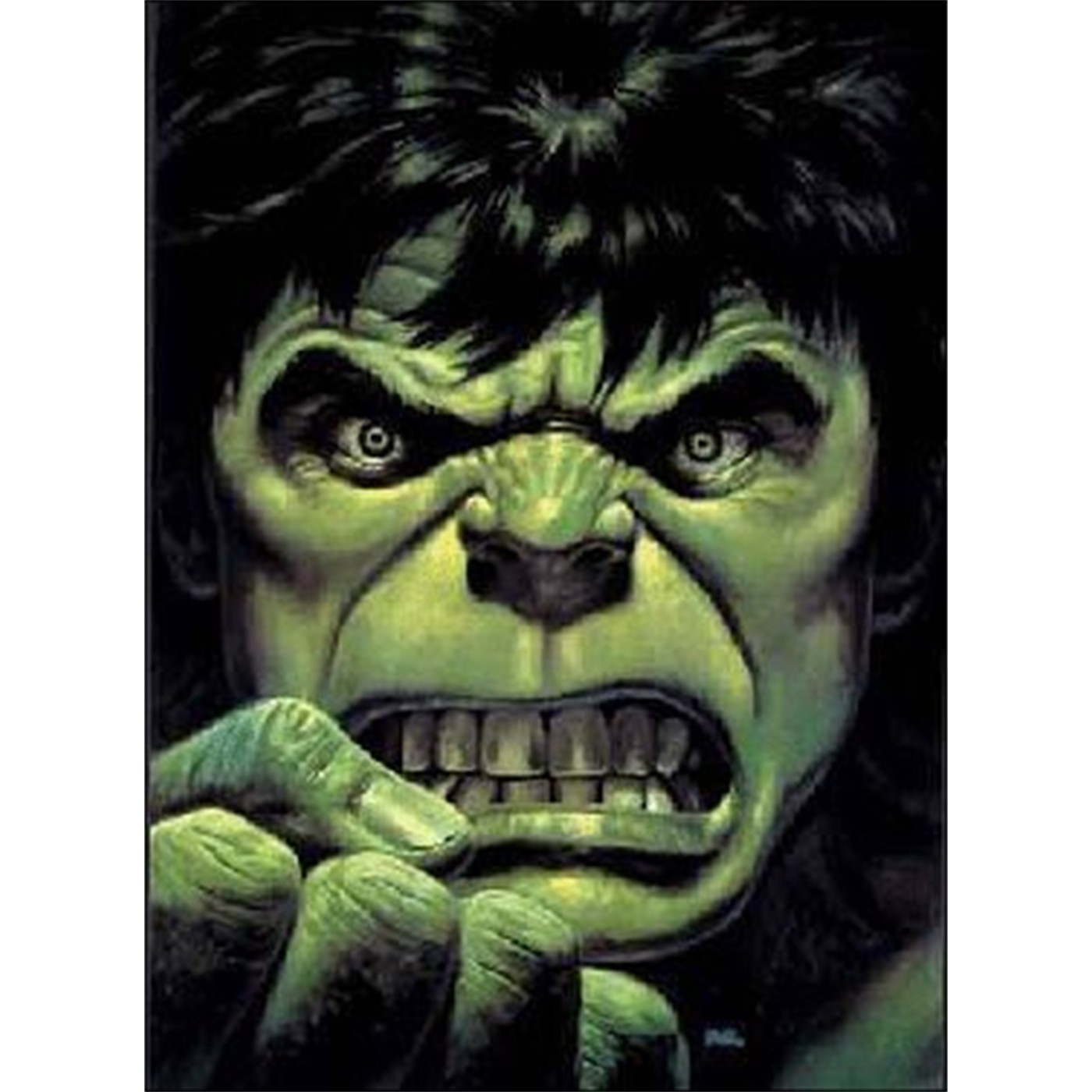 The Incredible Hulk Face Drawings
