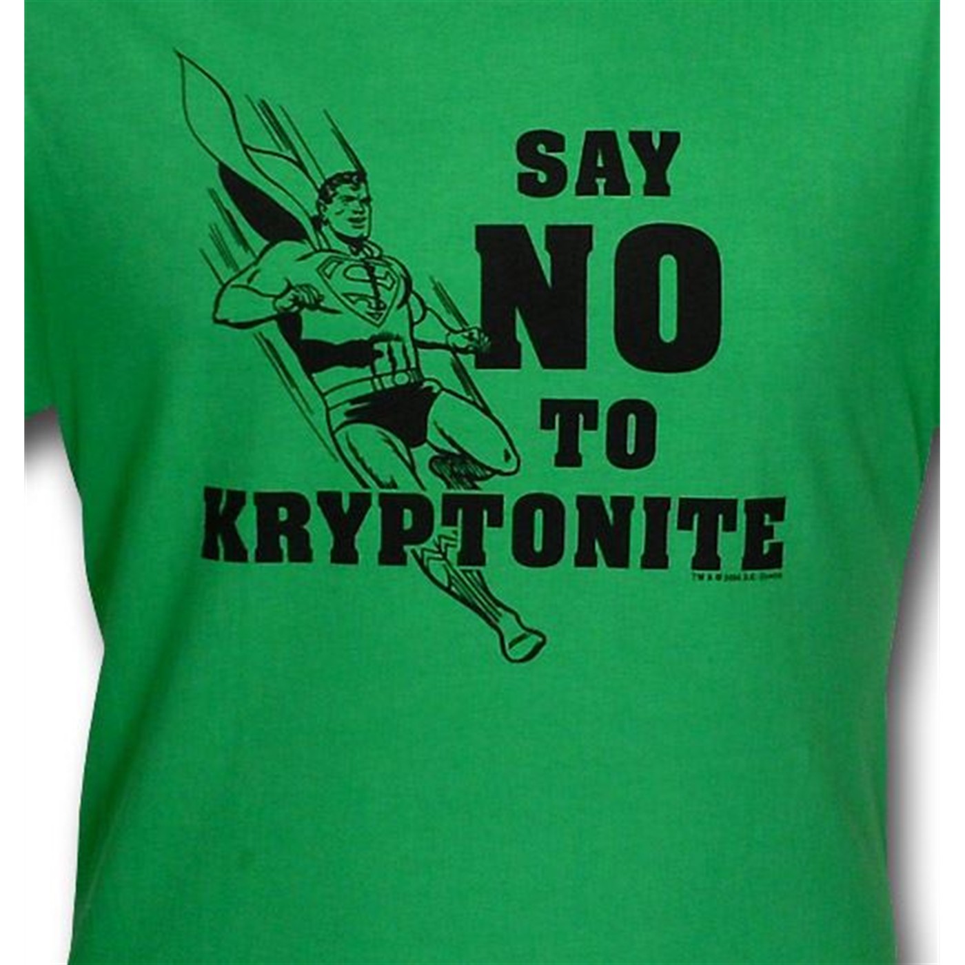 Superman 'Just Say No To Kryptonite' T-Shirt