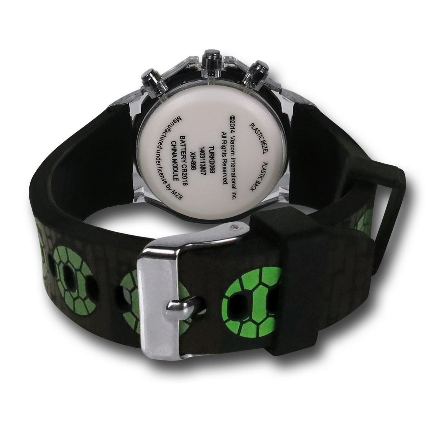 TMNT Light-Up Bezel Kids Watch