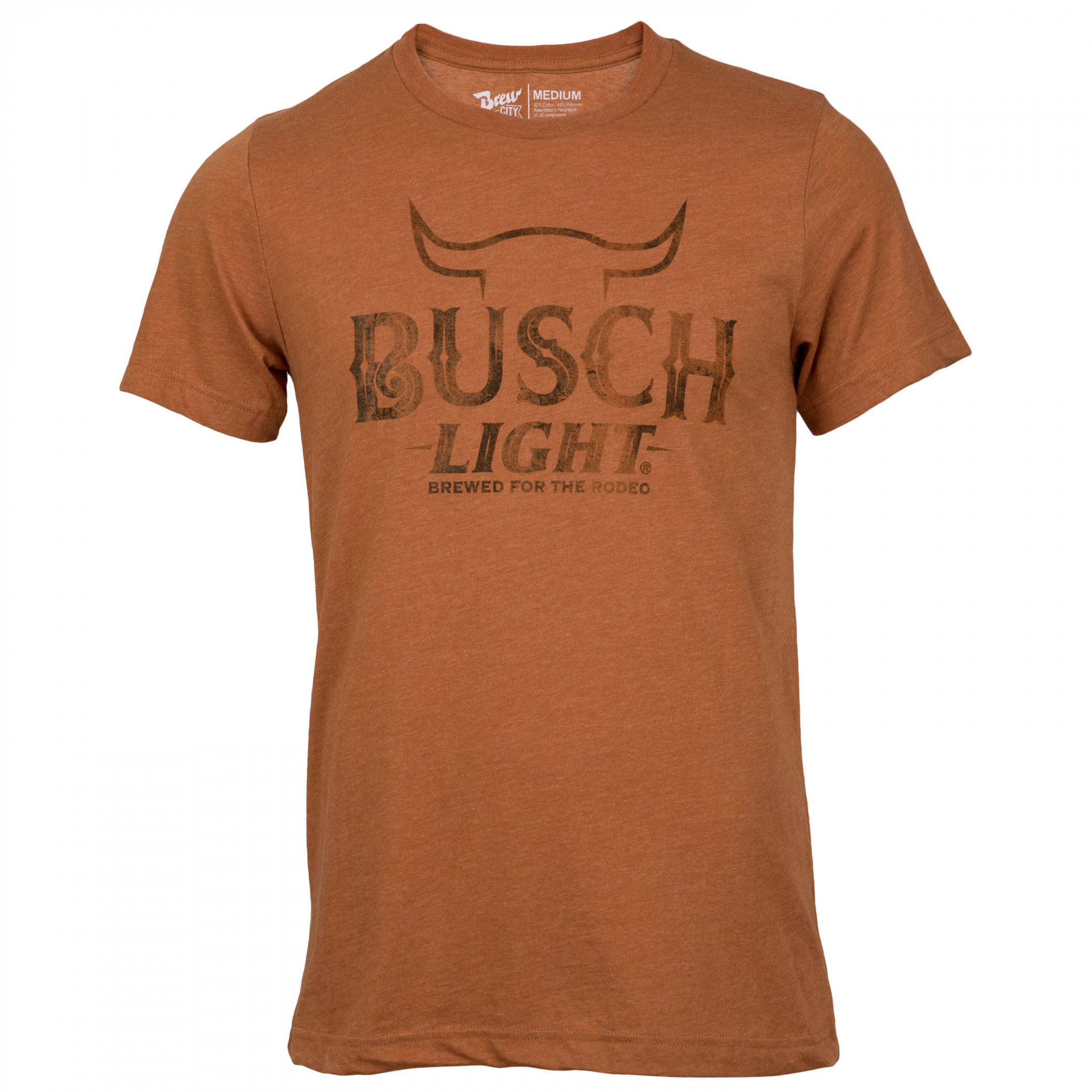 Busch Light Rodeo Cattle Horns T-Shirt