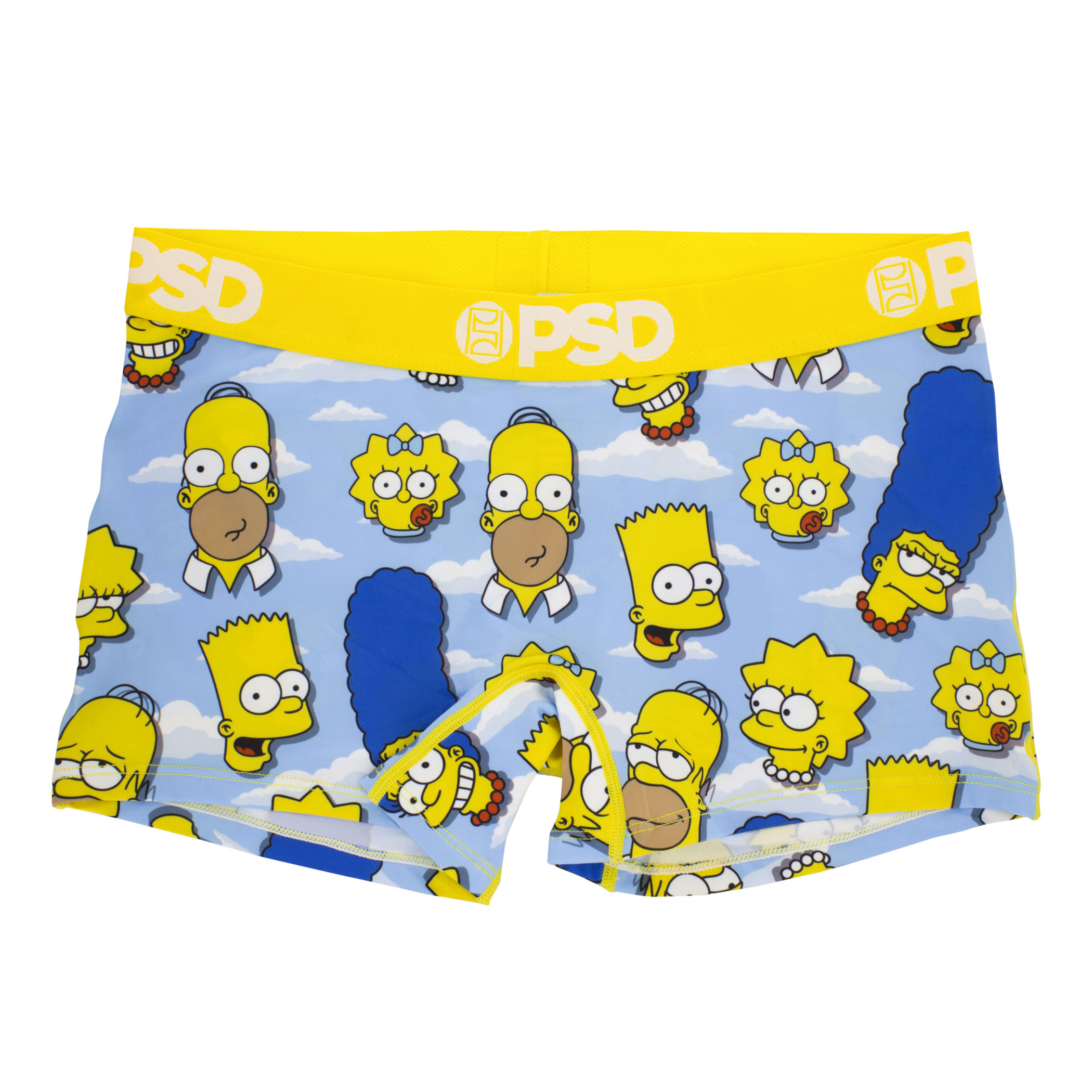 The Simpsons Family High in The Sky PSD Boy Shorts Underwear - Great ...