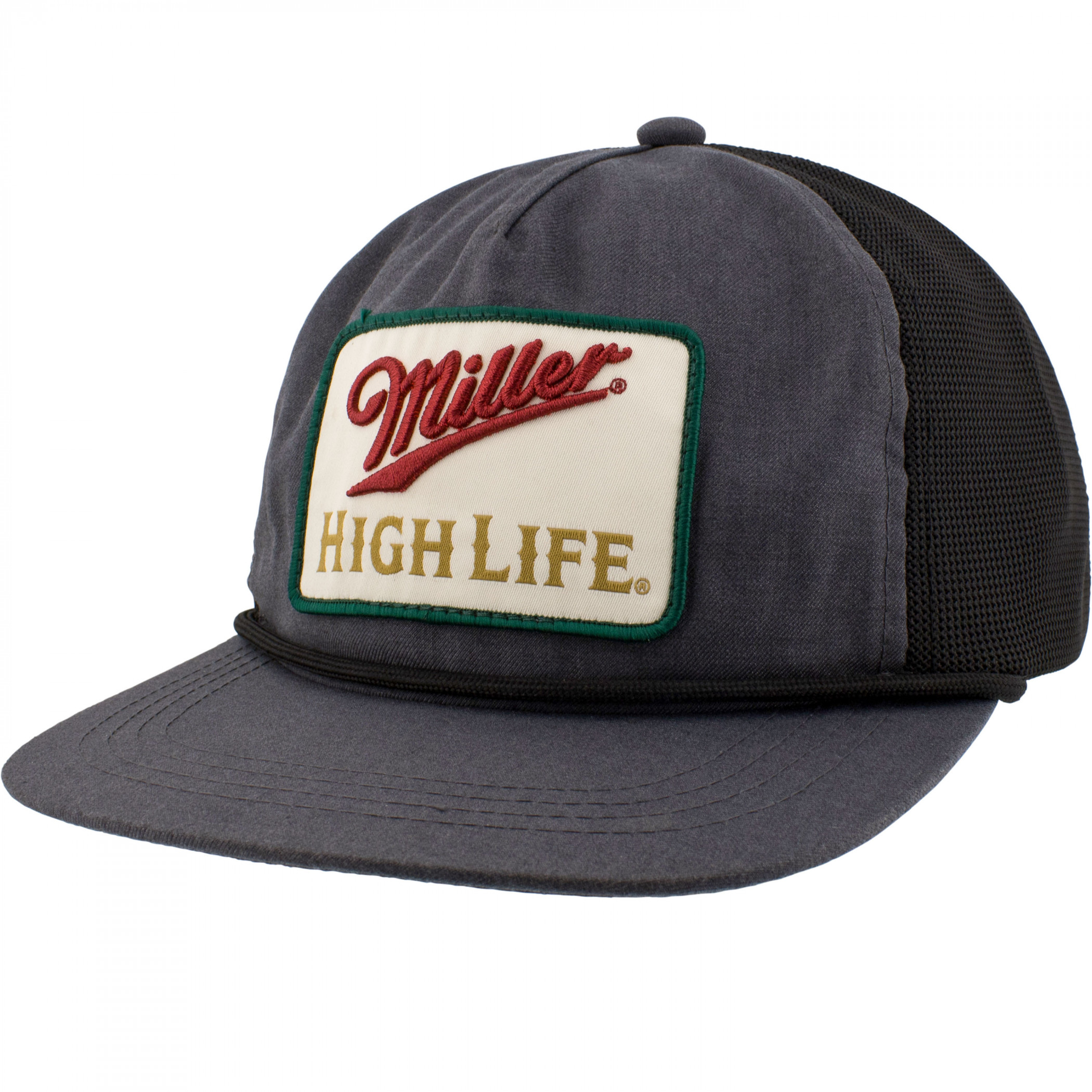 Miller High Life Logo Woven Label Hat