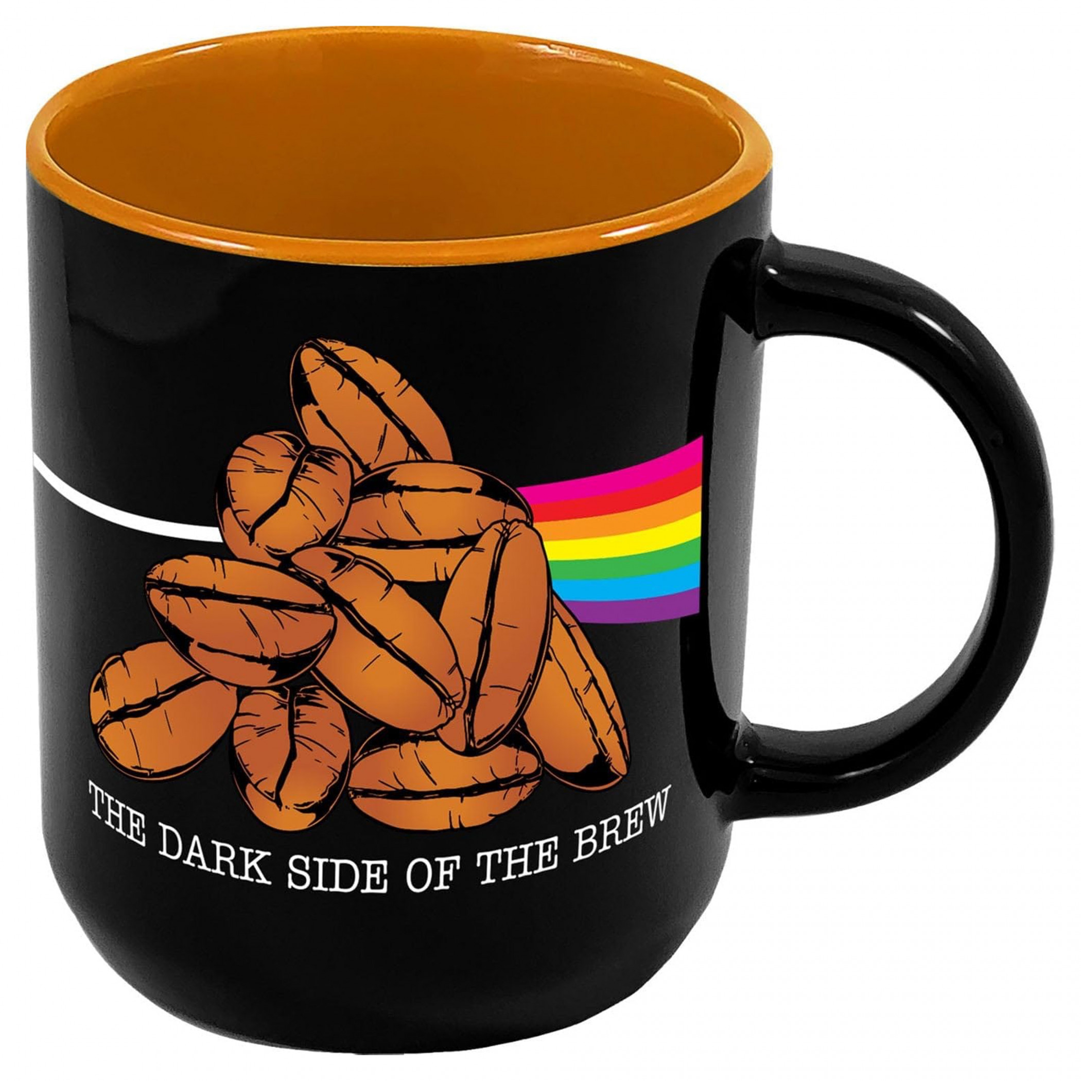 Pink Floyd Dark Side of the Brew Ceramic Cappuccino Mug 20oz