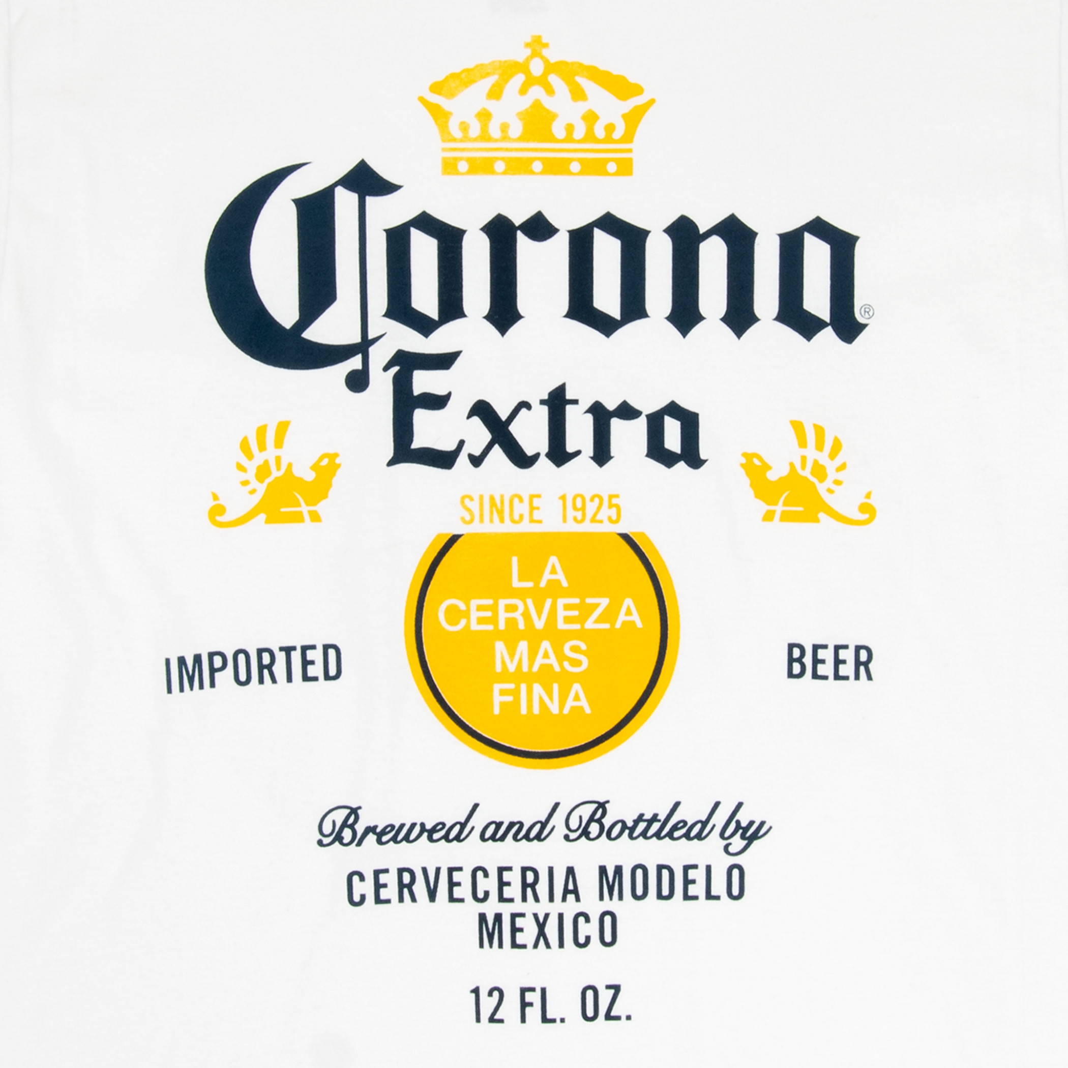 Corona Extra Logo White