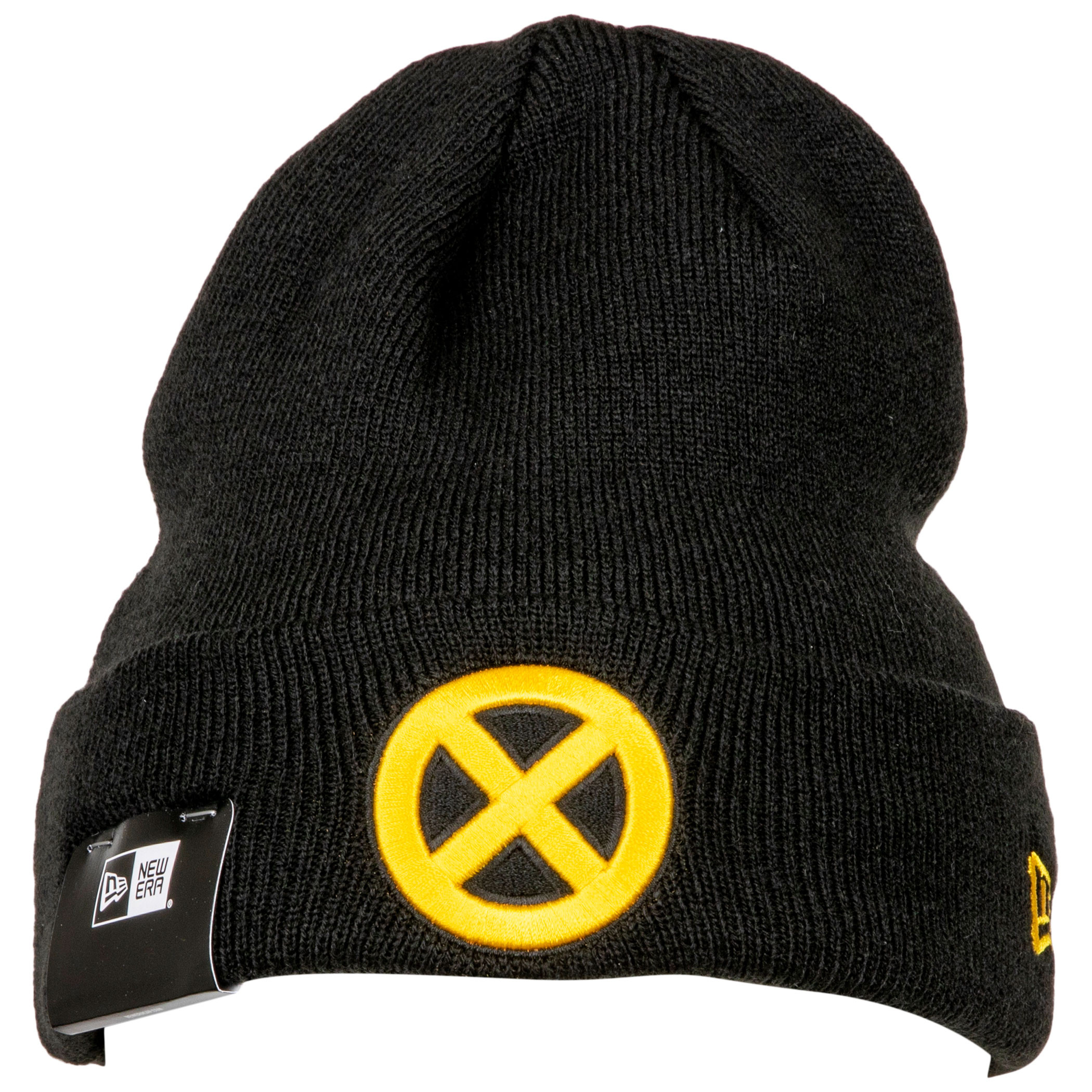 X-Men Yellow Symbol Cuff Knit New Era Beanie