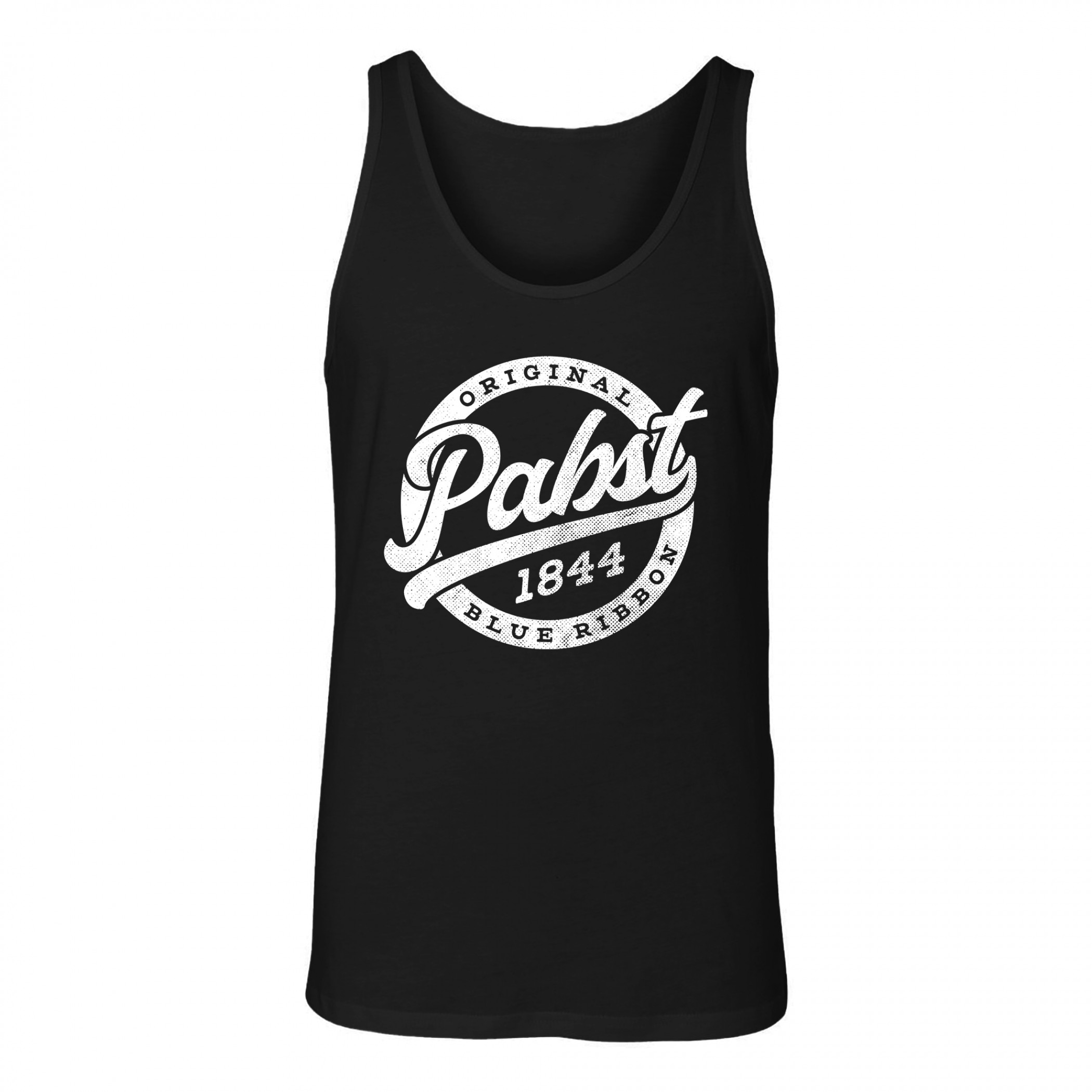 Pabst Blue Ribbon Circle Logo 1844 Tank Top