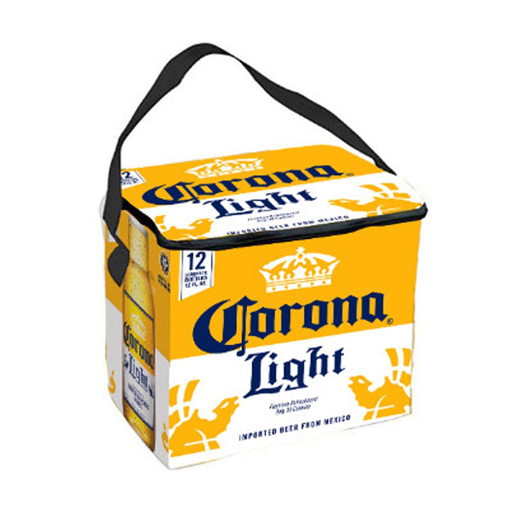 Corona Light 12 Pack Yellow And White Soft Cooler