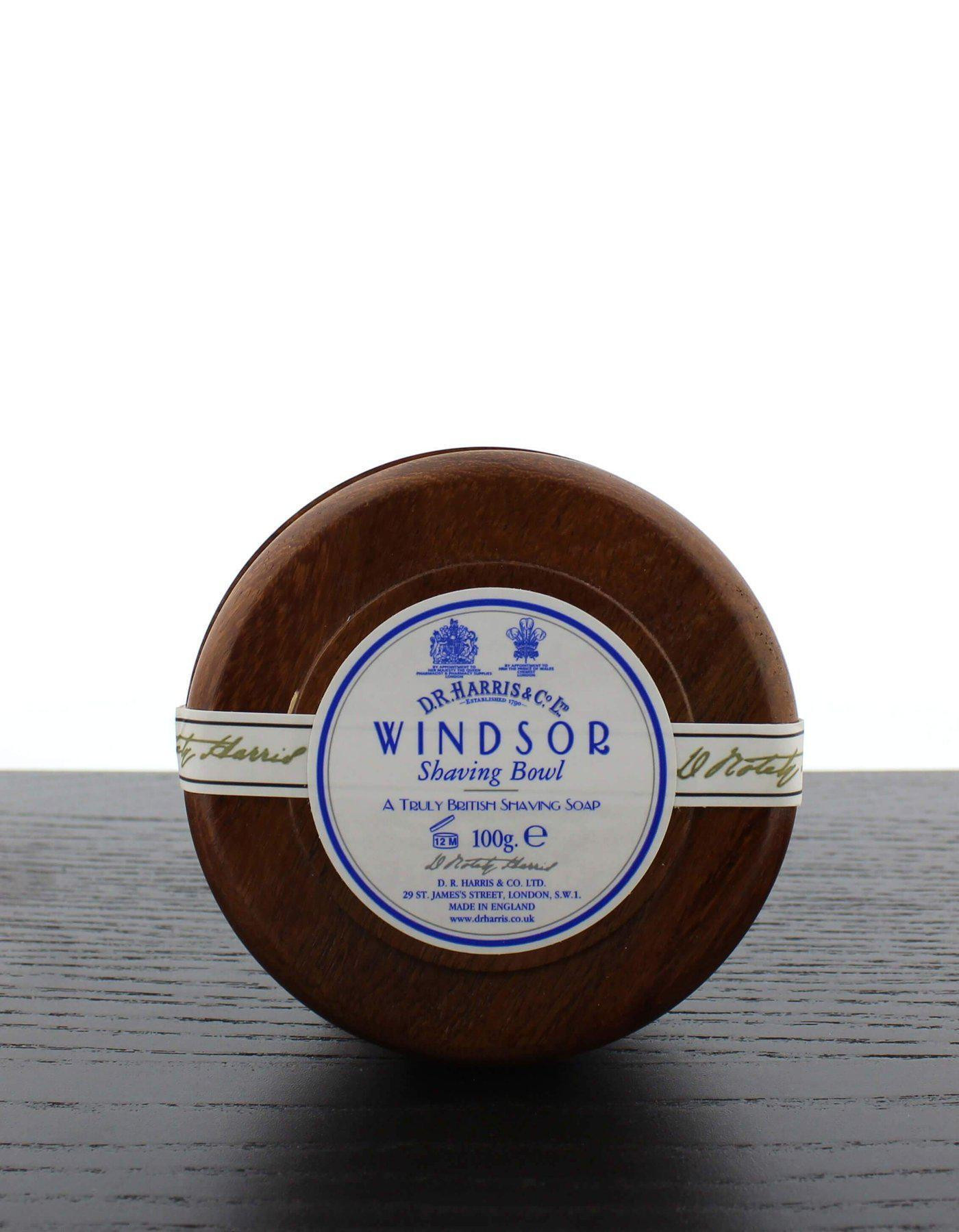 D.R. Harris Windsor Shaving Soap in Mahogany Stained Wood Bowl - West ...