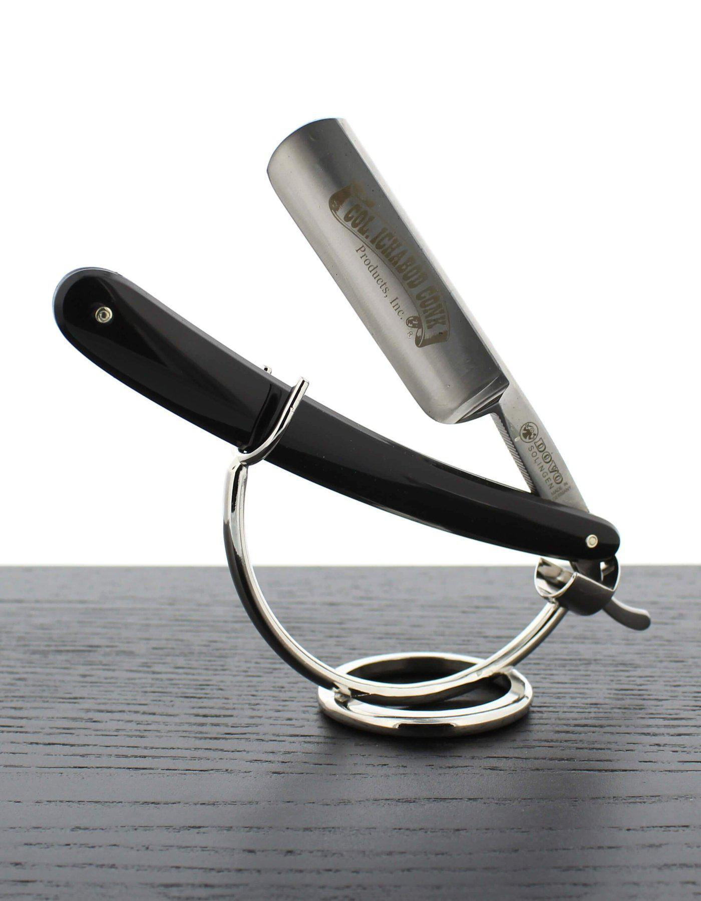 Dovo 6/8" Straight Razor with Black Handle - West Coast Shaving