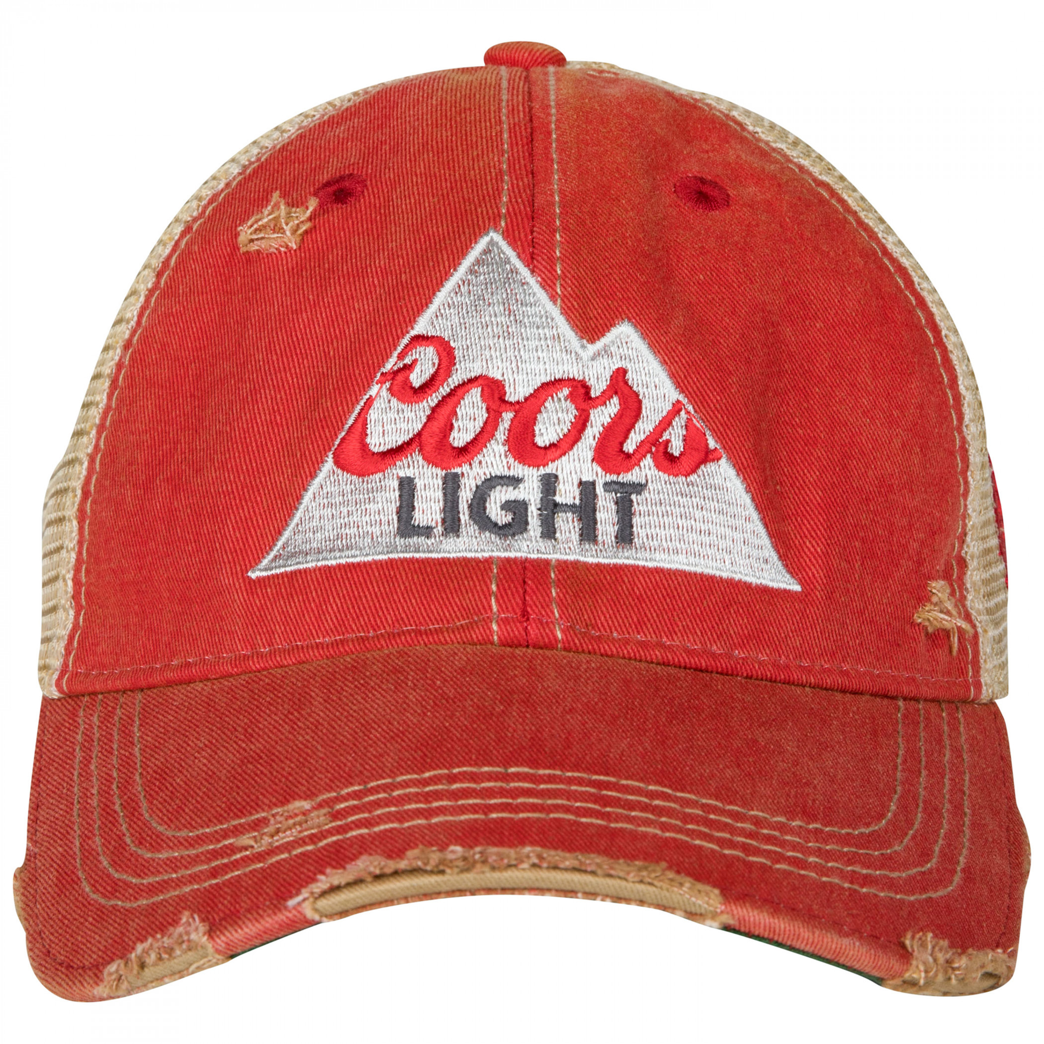 Coors Light Logo Red Colorway Trucker Hat