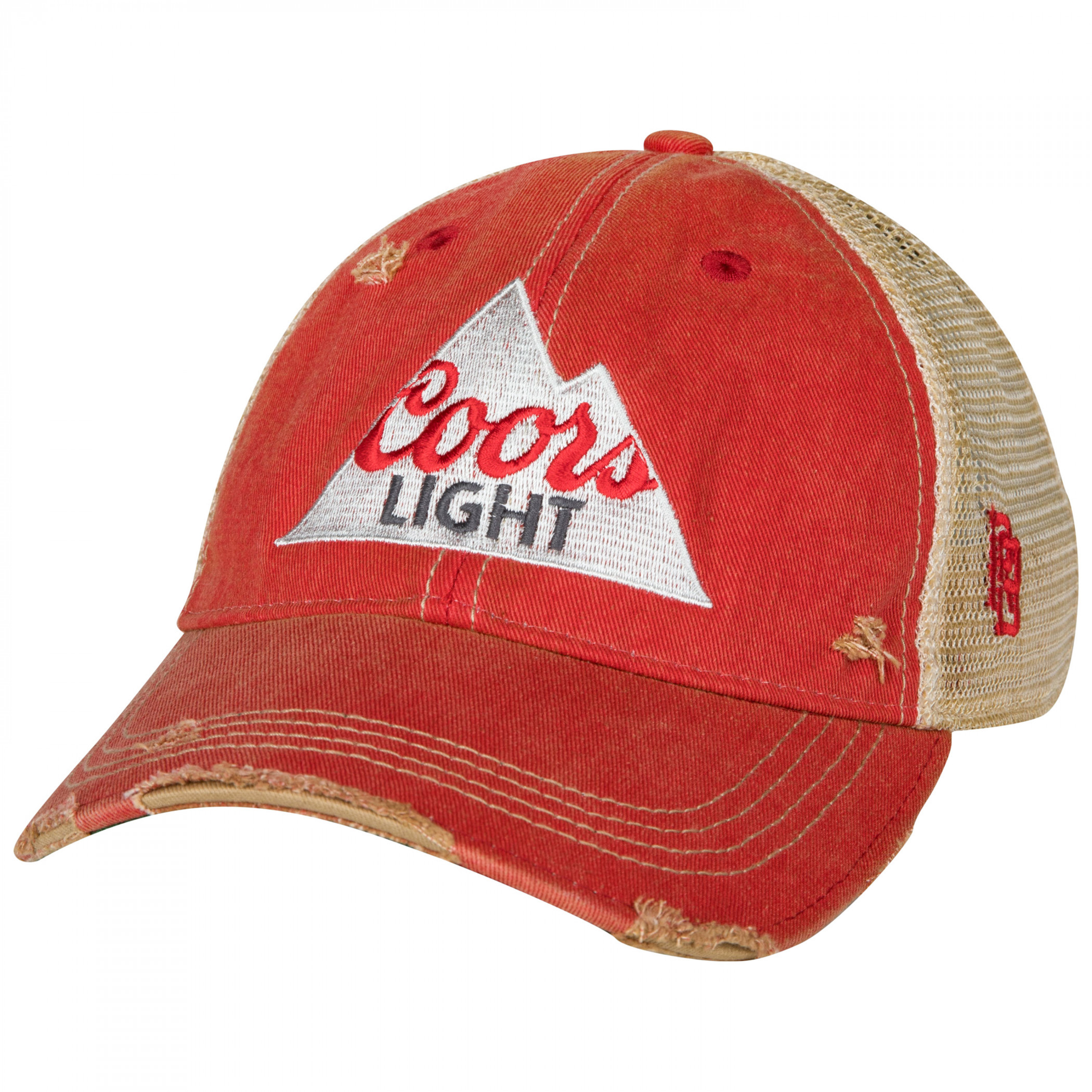 Coors Light Logo Red Colorway Trucker Hat