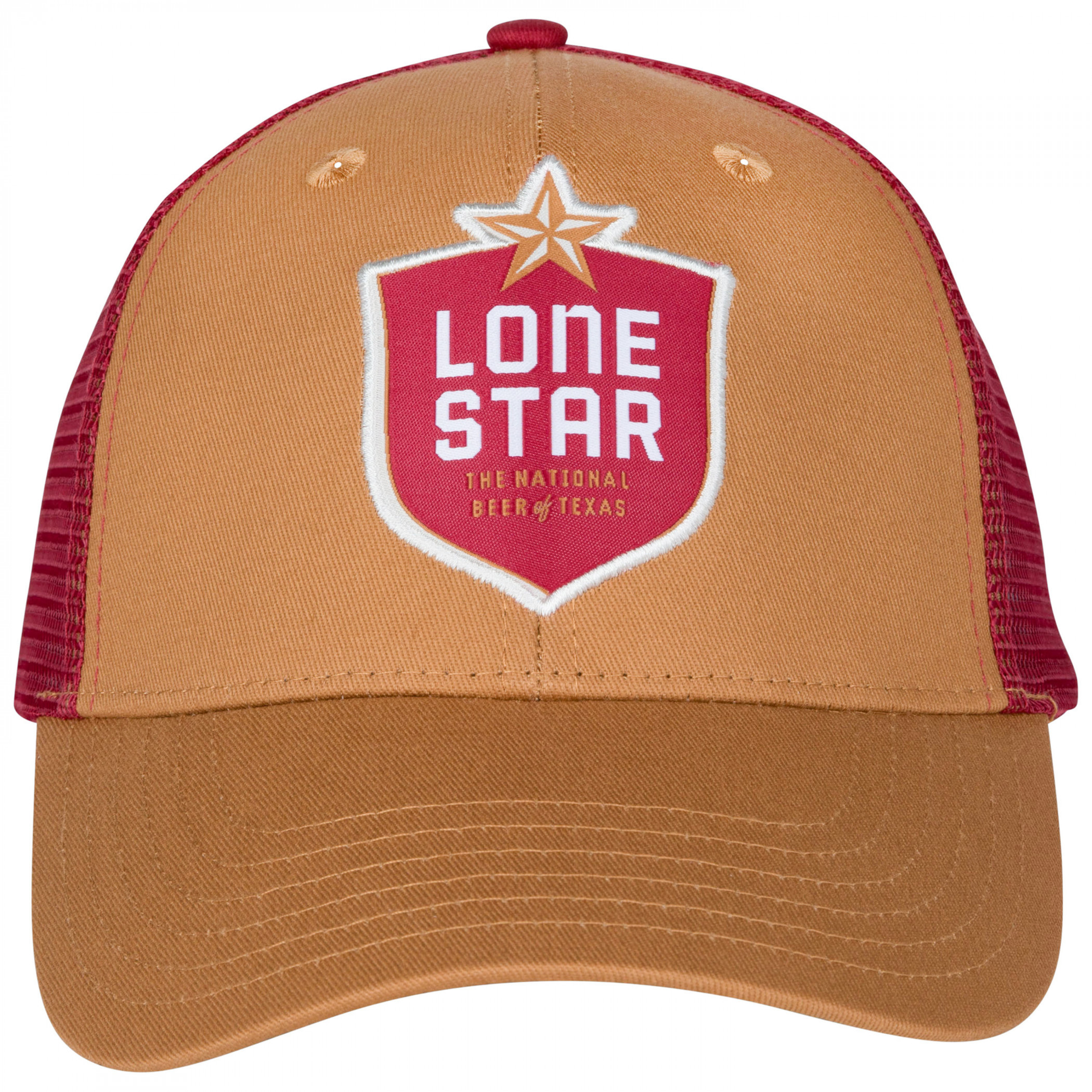 Lone Star Beer Logo Patch Adjustable Trucker Hat