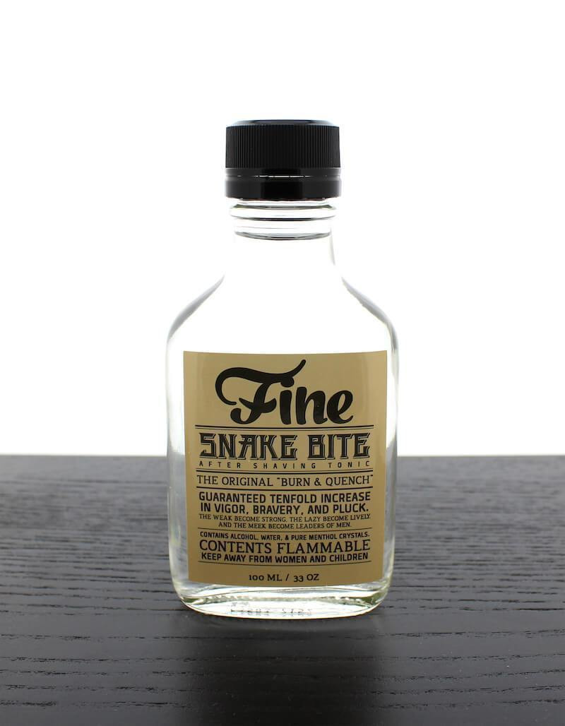 Fine Classic After Shave Snake Bite Tonic West Coast Shaving