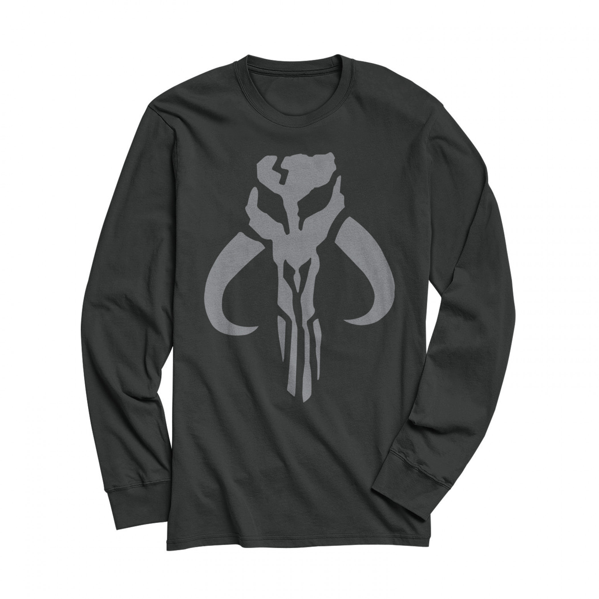 Star Wars The Mandalorian Mythosaur Logo Long Sleeve Shirt