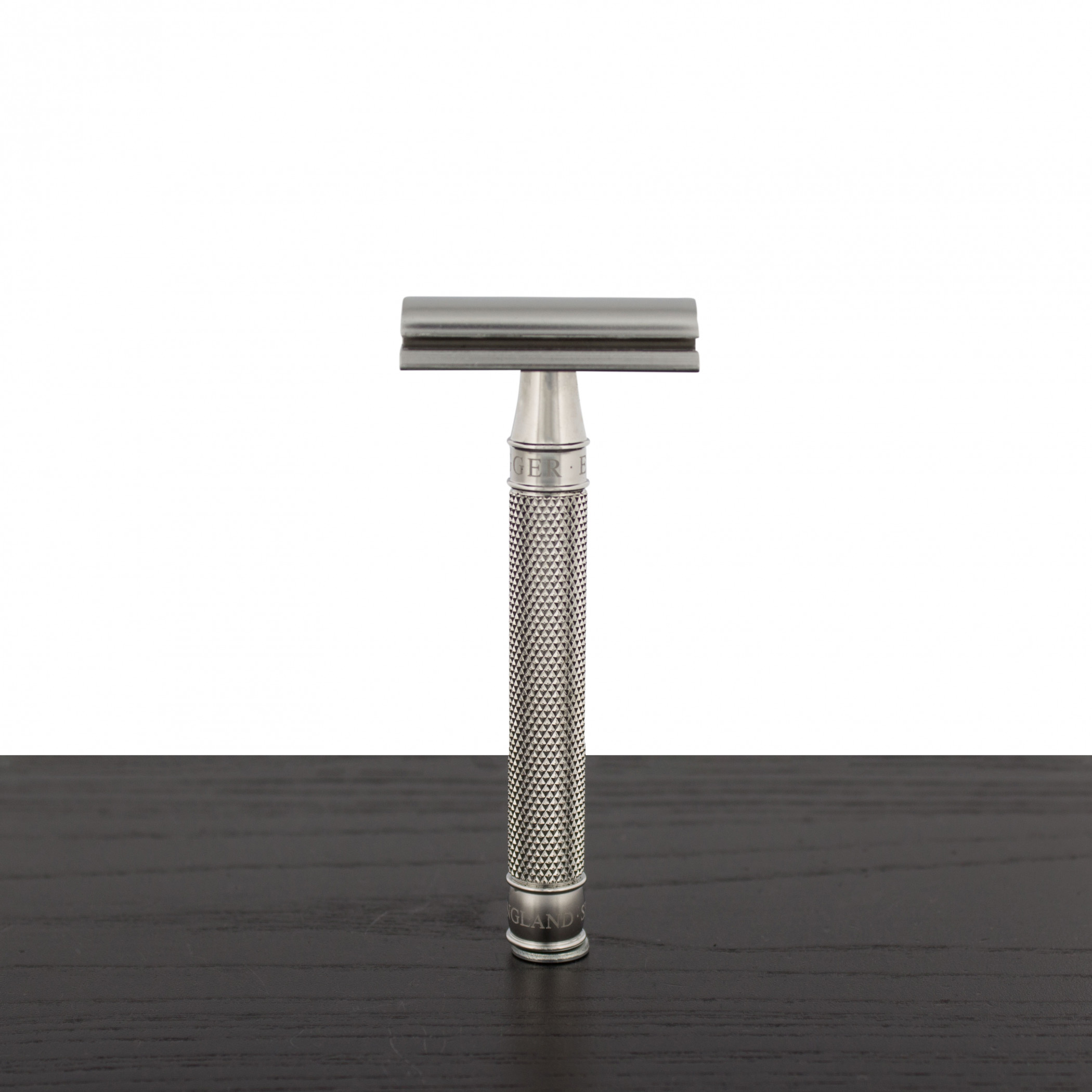 Edwin Jagger DE 3ONE6 Stainless Steel Safety Razor, Knurled - West ...