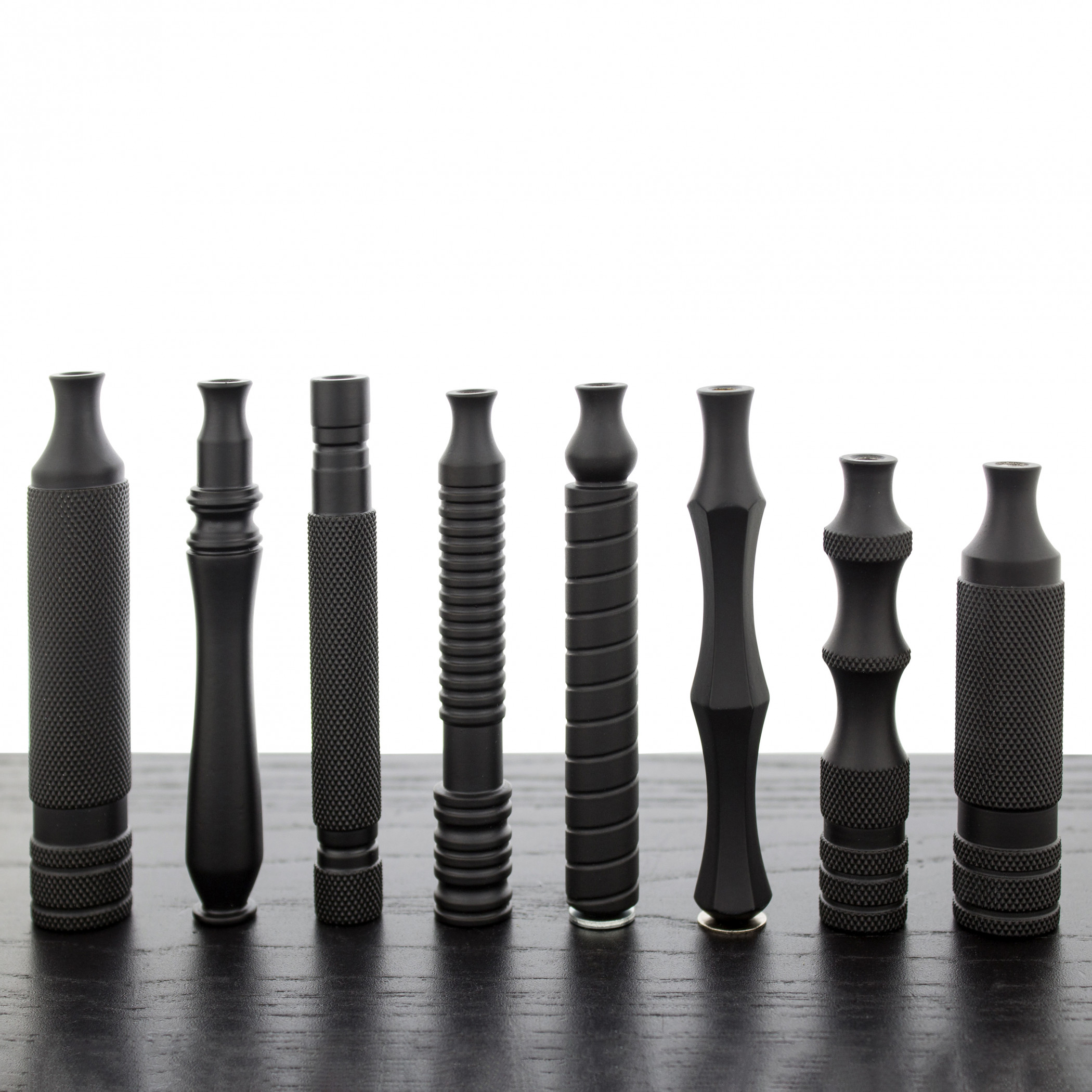 WCS Midnight Collection Stainless Steel Black Razor Handles - West ...