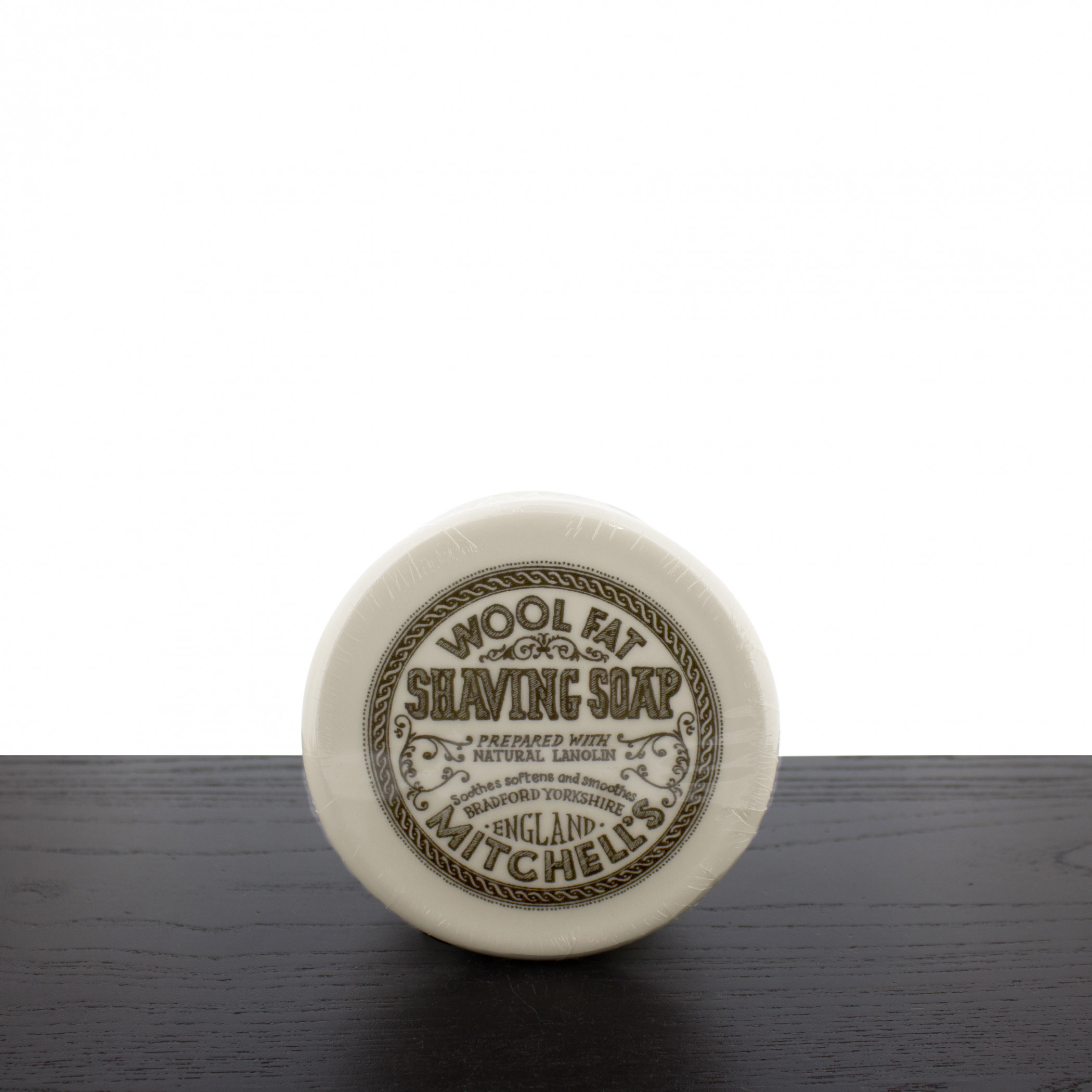 Mitchell's Wool Fat Shaving Soap with Ceramic Bowl - West Coast Shaving