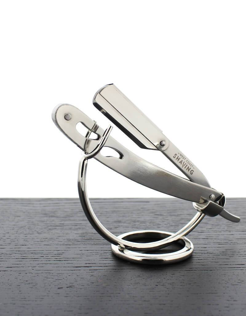 WCS Shavette Straight Razor- Stainless - West Coast Shaving