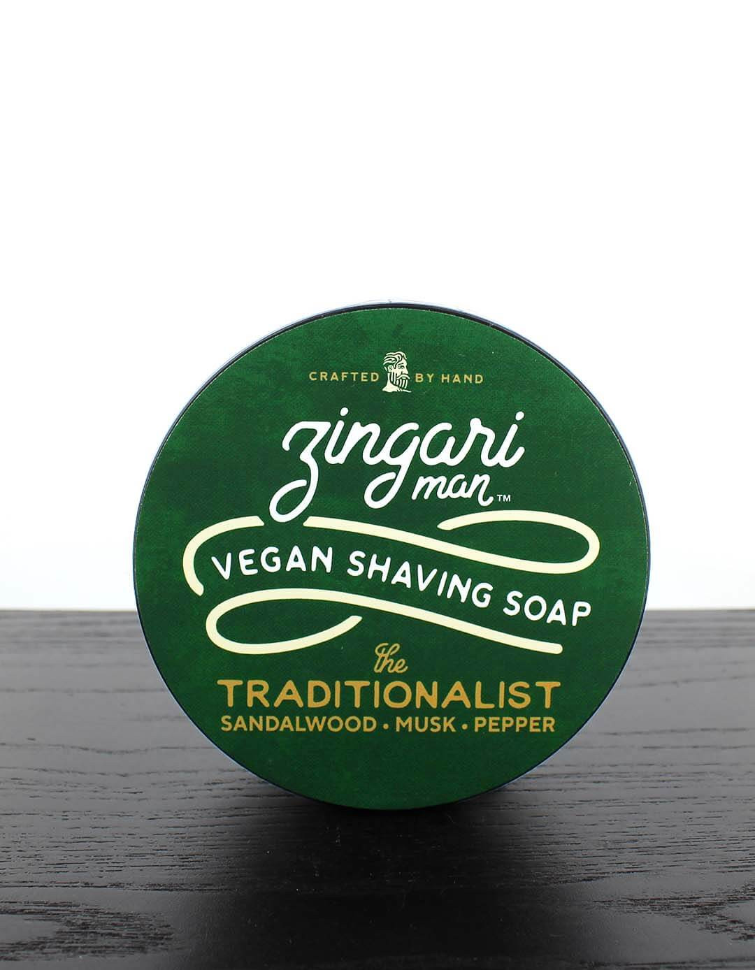 Zingari Man Vegan Shaving Soap, The Traditionalist - West Coast Shaving