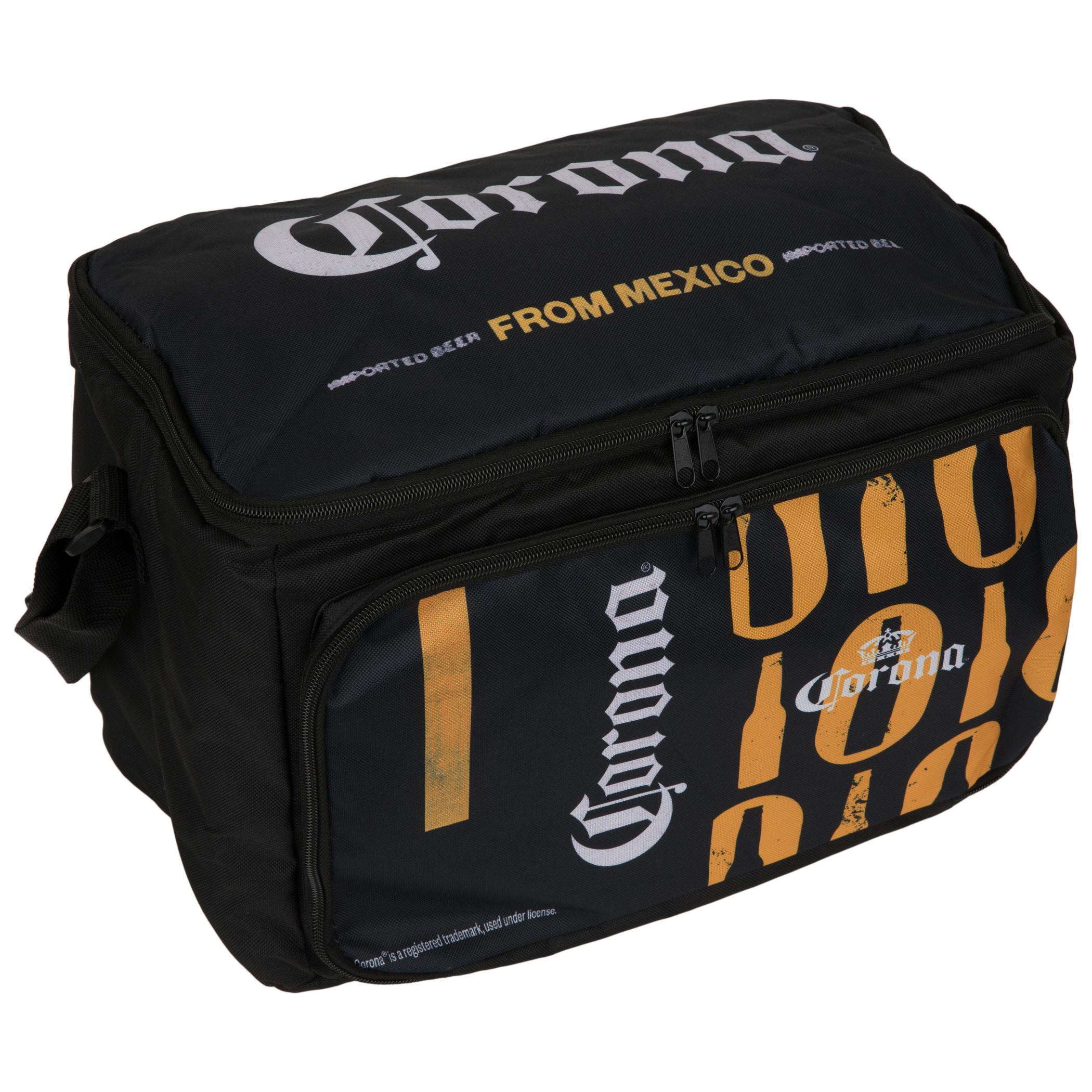 Corona Extra Bottle Pattern Soft Cooler Bag