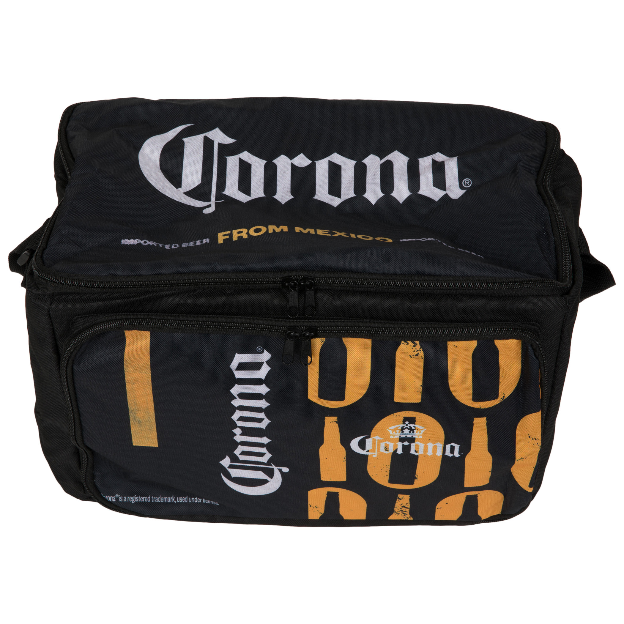Corona Extra Bottle Pattern Soft Cooler Bag