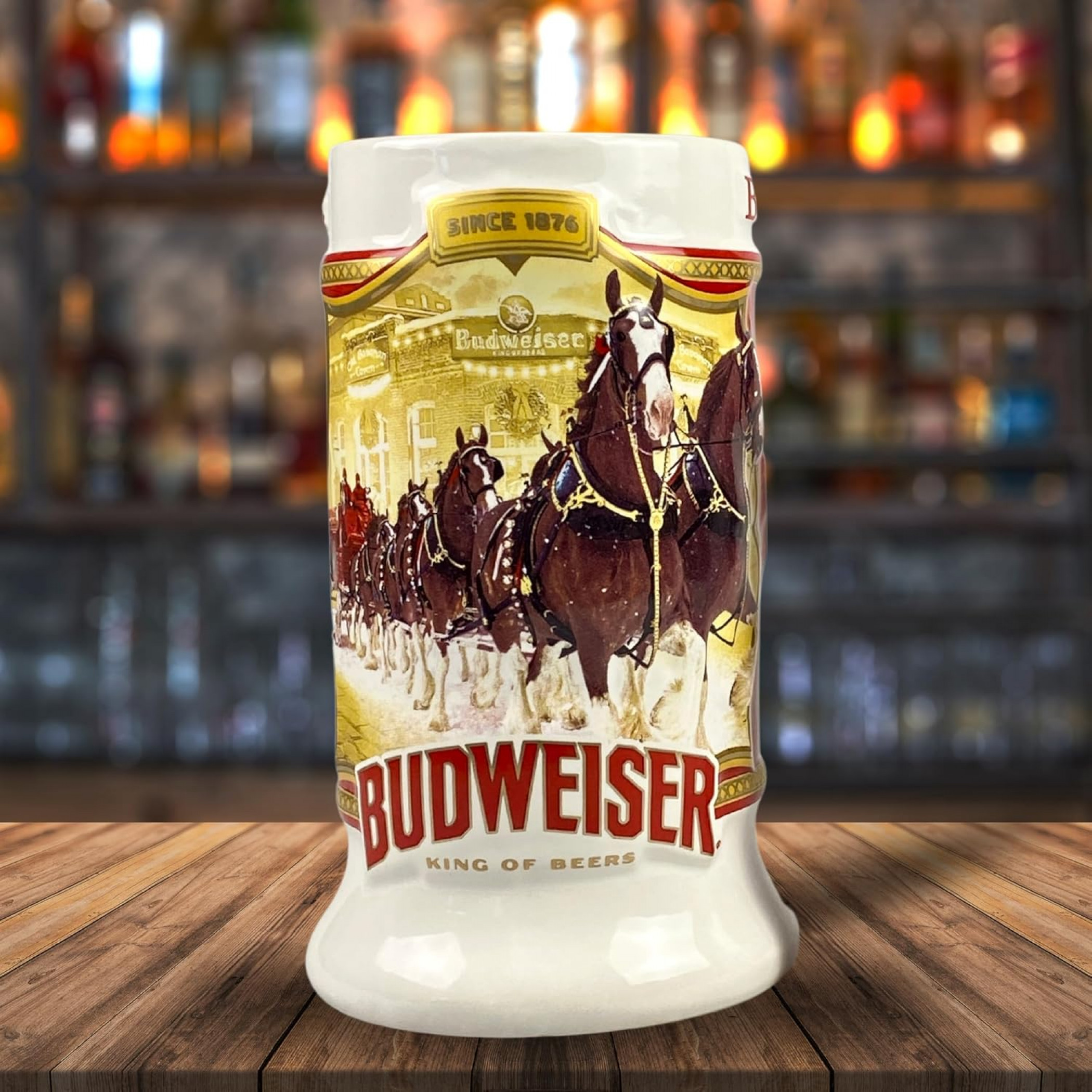 Budweiser Limited-Edition 2024 Holiday Stein