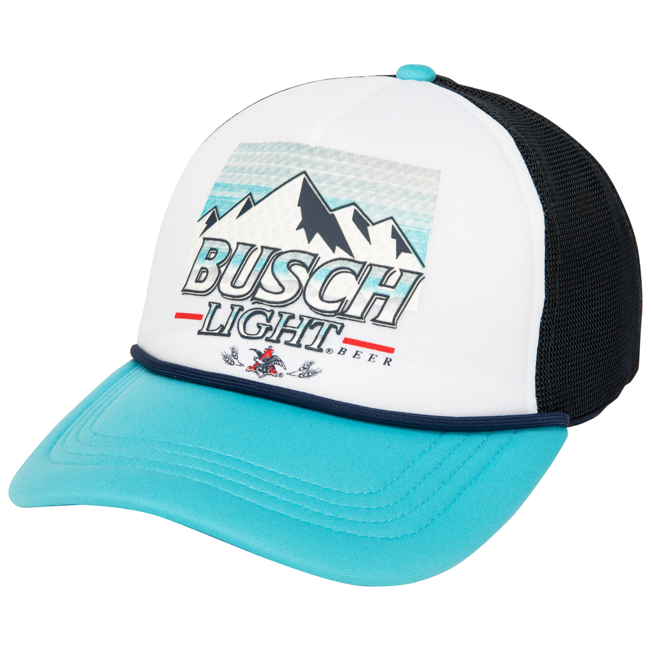 Busch Light Patriotic Retro Logo Rope Hat