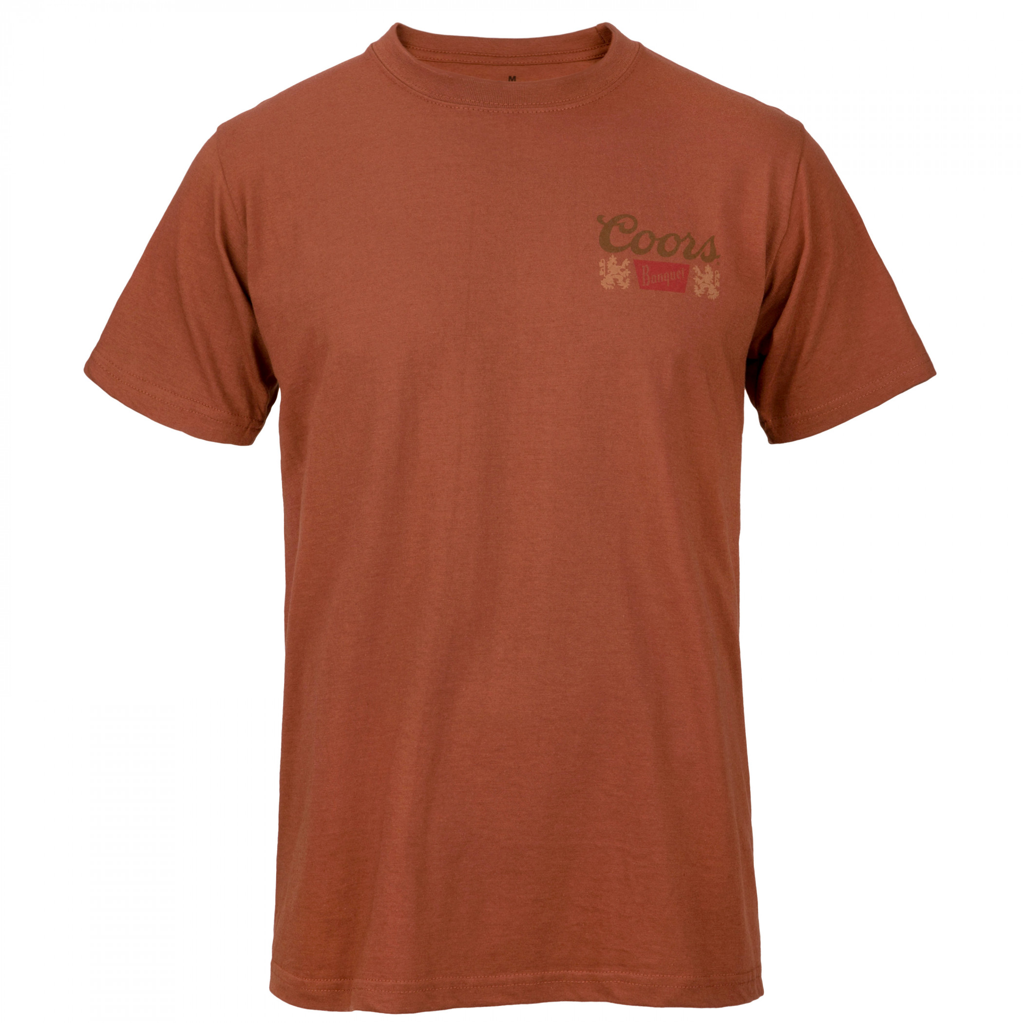Coors Sunset in Golden Colorado Rust Colorway Front/Back Print T-Shirt