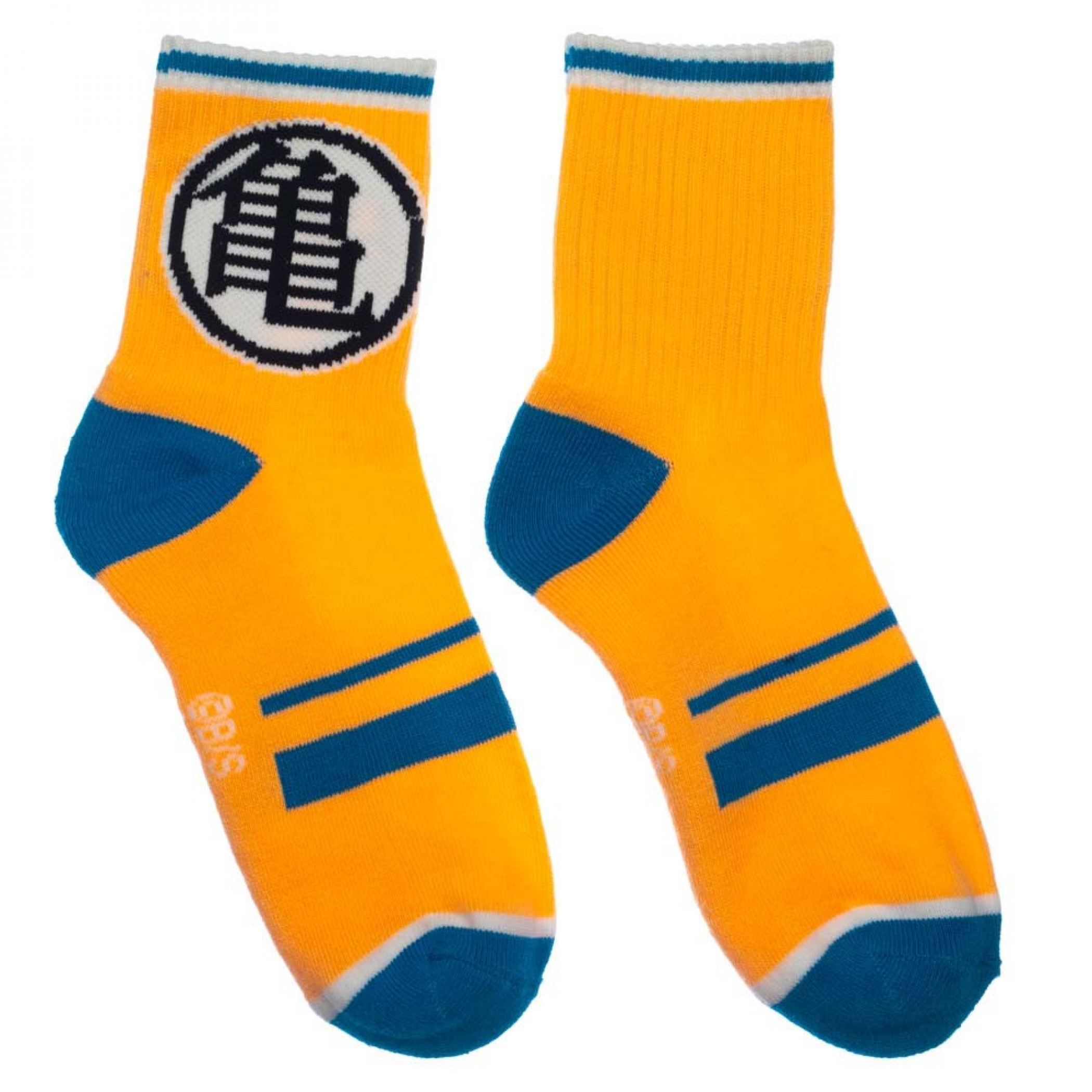 Dragon Ball Z 3-Pair Pack of Quarter Crew Socks