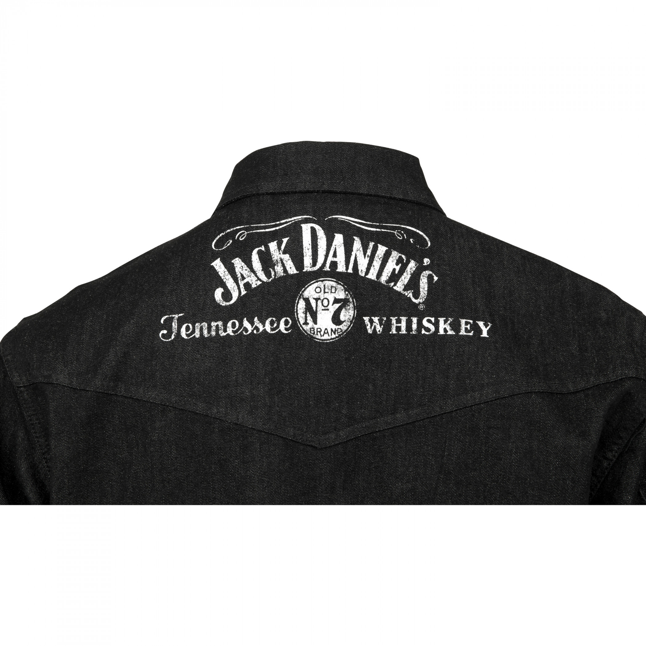 Jack Daniel's Denim Western Snap Buttons Shirt