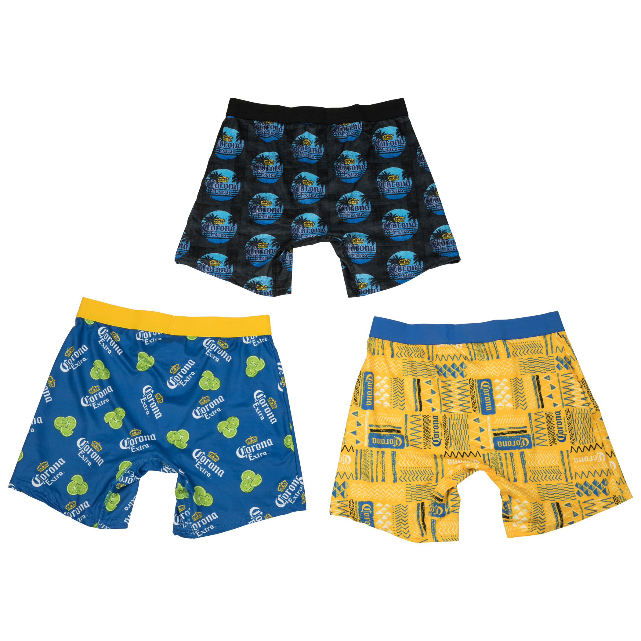Corona Extra Tropics 3-Pack Boxer Brief Set