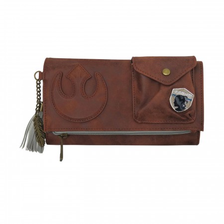 Star Wars Rebel Women's Crossbody Clutch Purse