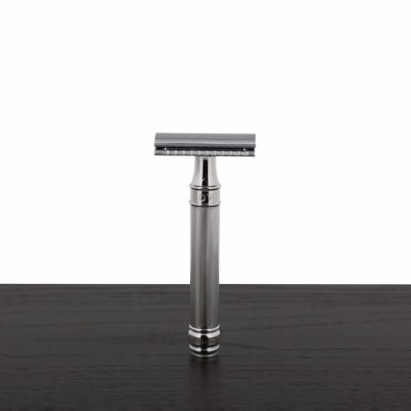 Edwin Jagger DE89BA11 Double Edge Safety Razor, Barley Chrome