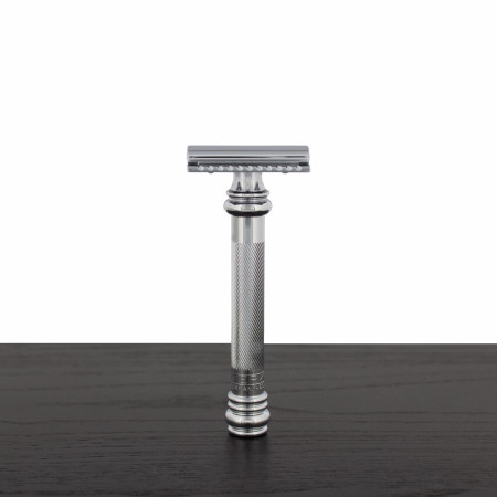 Merkur 38C HD Long Handle Barber Pole Safety Razor - West Coast Shaving