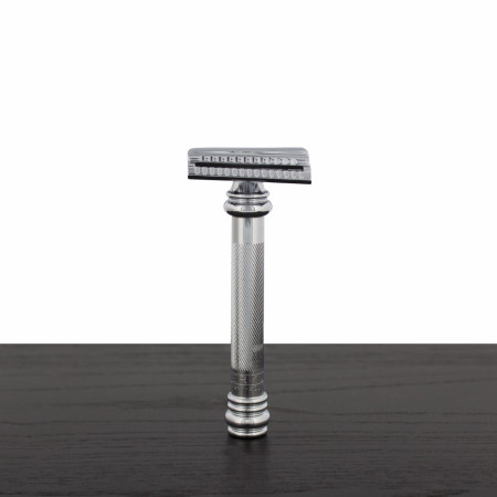Merkur 39C HD Long Handle Barber Pole Safety Razor, Slant Bar - West ...