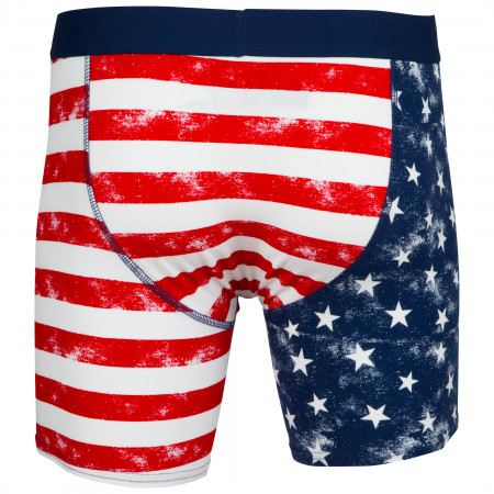 United States of America Distressed Flag Boxer Briefs