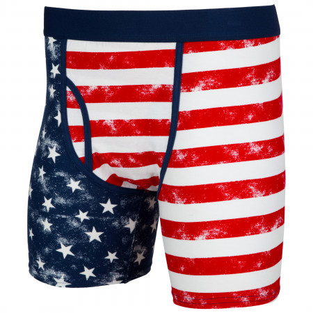 United States of America Distressed Flag Boxer Briefs