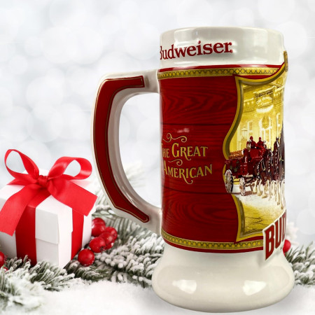 Budweiser Limited-Edition 2024 Holiday Stein